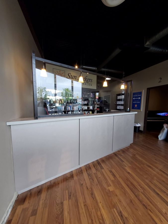 Front Desk Renovation | Commercial Upgrades with Nelcos ⋆ Nelcos