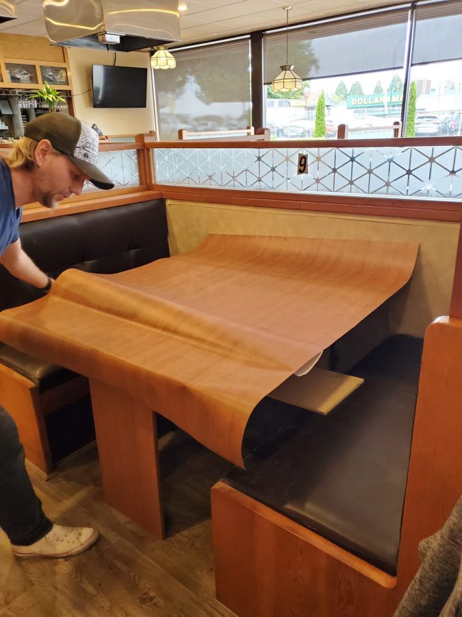 How To Wrap a Table | Hanwoori Restaurant Upgrade ⋆ Nelcos
