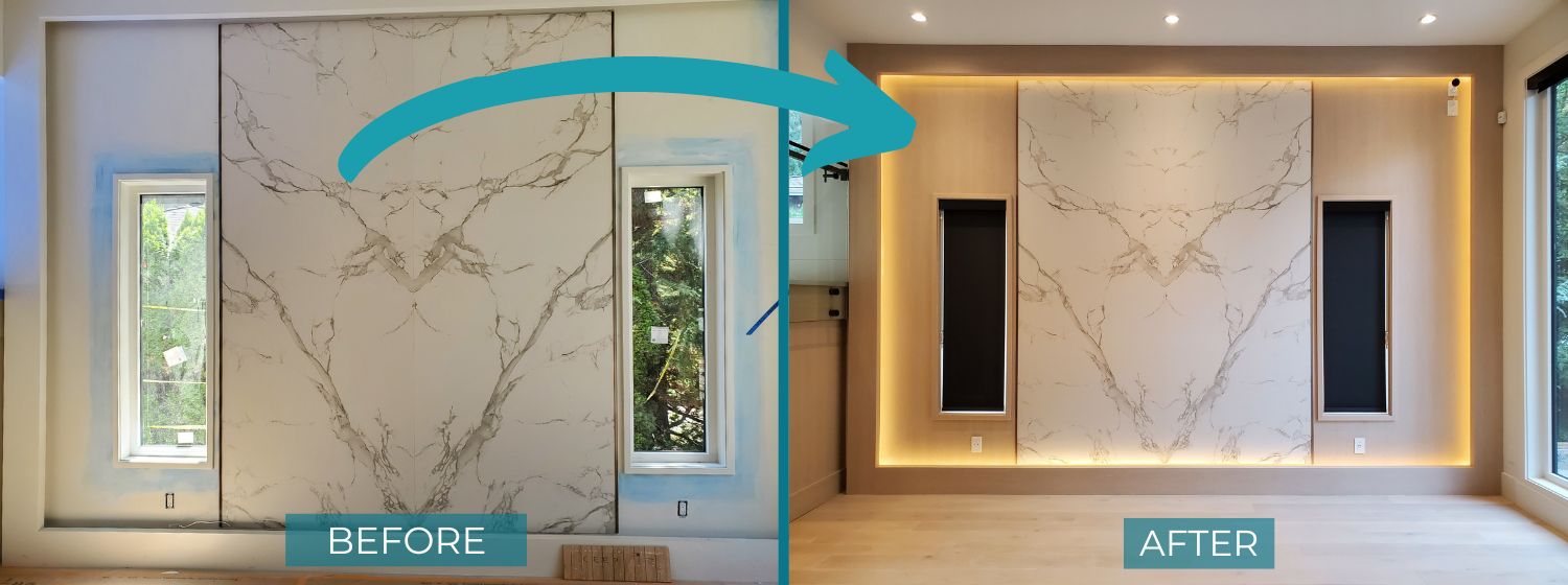 Wall and Stairs Refinishing at the Brand-new House ⋆ Nelcos